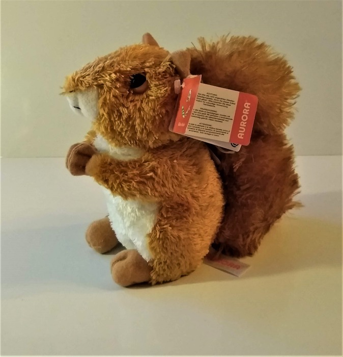 Squirrel soft toy by Aurora